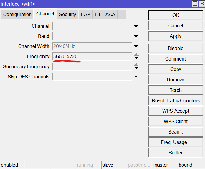 DFS and radar channels - Wireless Networking - MikroTik community forum