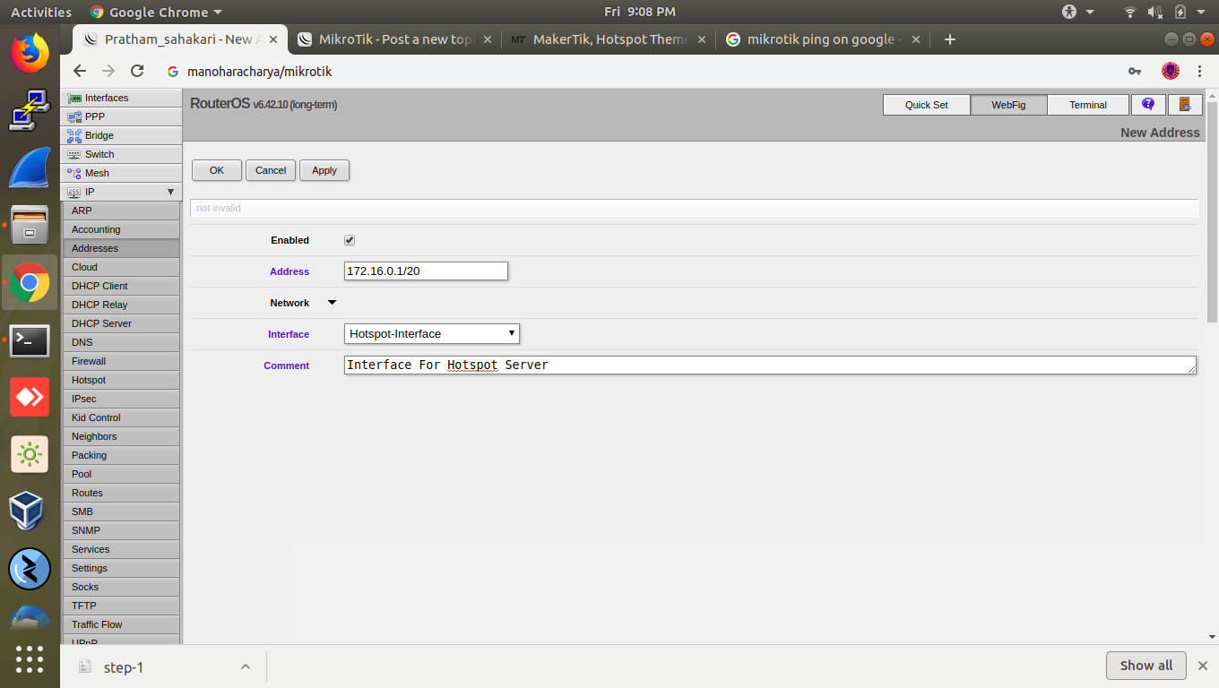Simple Steps and trick for Mikrotik hotspot Setup. - Beginner Basics - MikroTik community forum