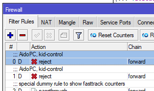 Trigger script from Kid-Control dynamic firewall rule - Scripting - MikroTik community forum