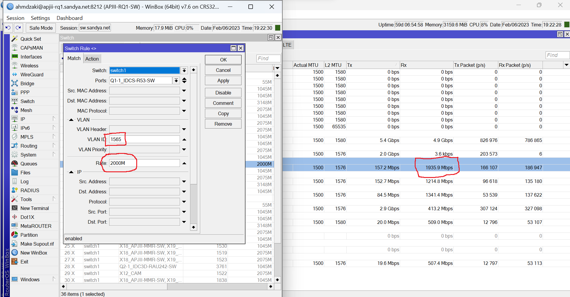 CRS Switch Rule Rate - Beginner Basics - MikroTik community forum
