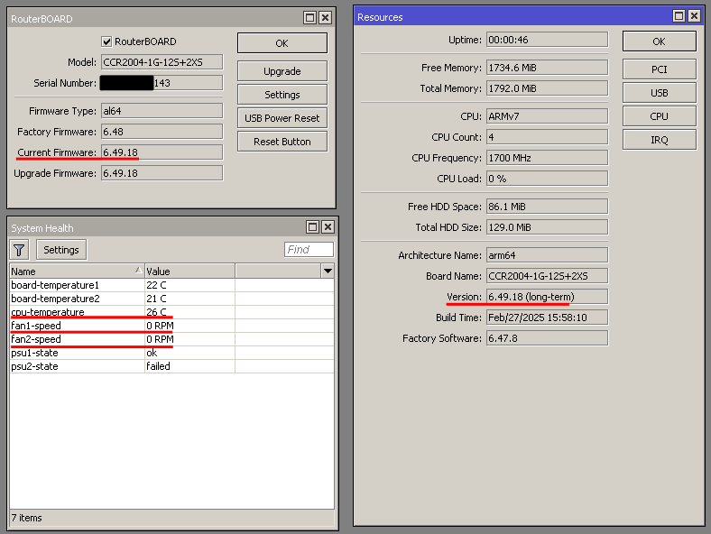 High temp with RouterOS v7.xx - General - MikroTik community forum