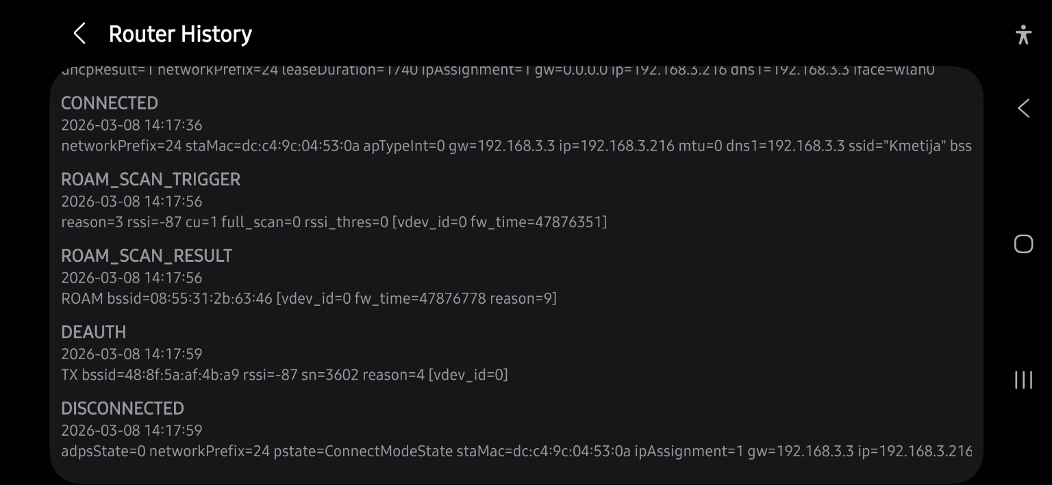 Strange problem with FT on some Samsung devices - Wireless Networking ...