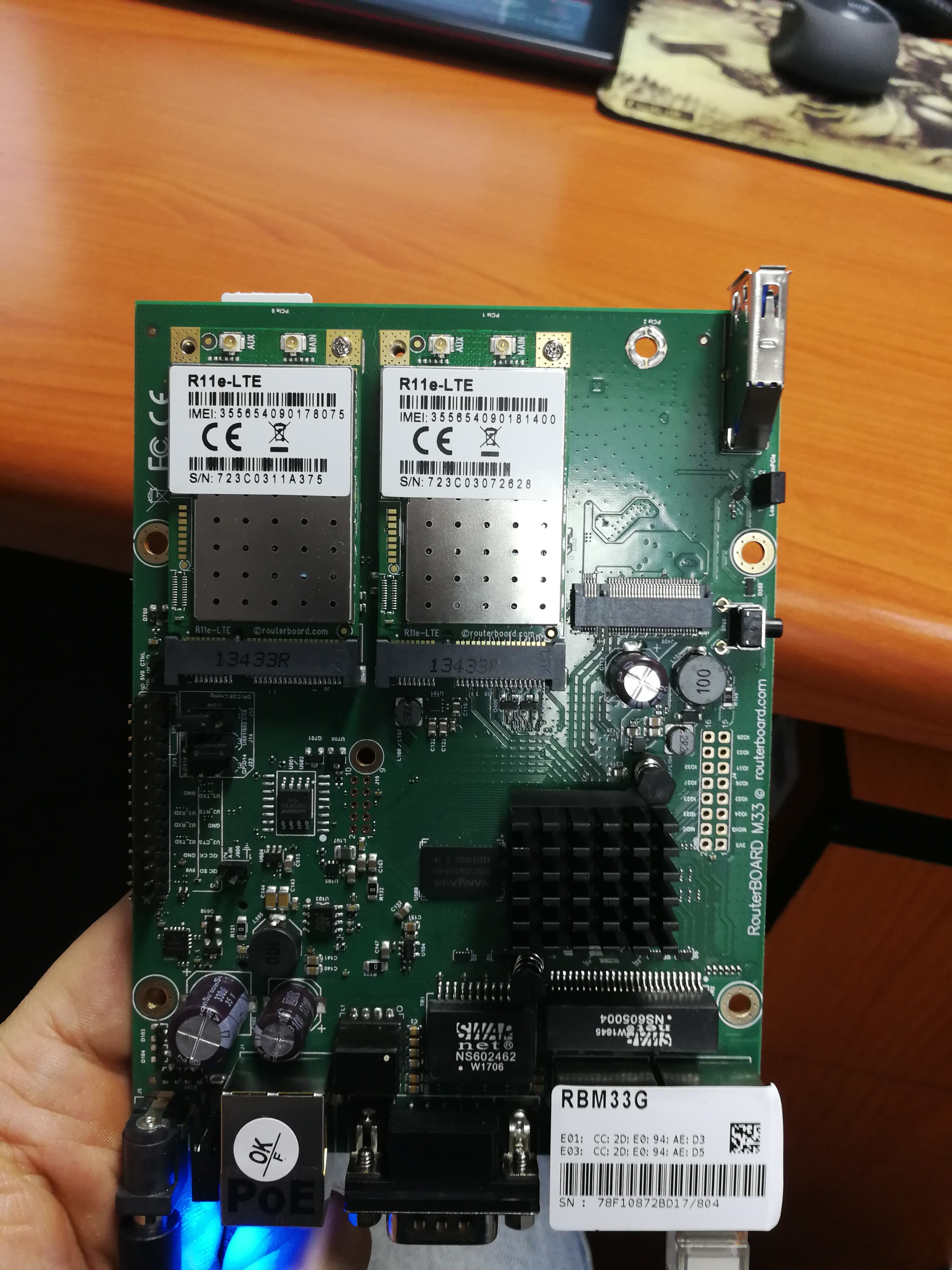 RBM33G - LTE Issue - MikroTik hardware general - MikroTik community forum