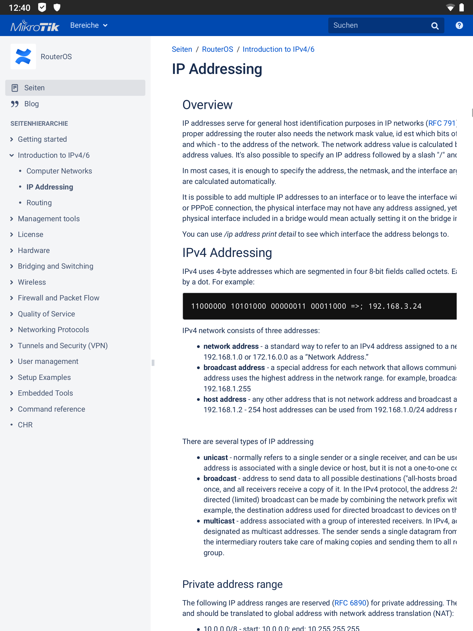 New WIKI Confluence - General - MikroTik community forum