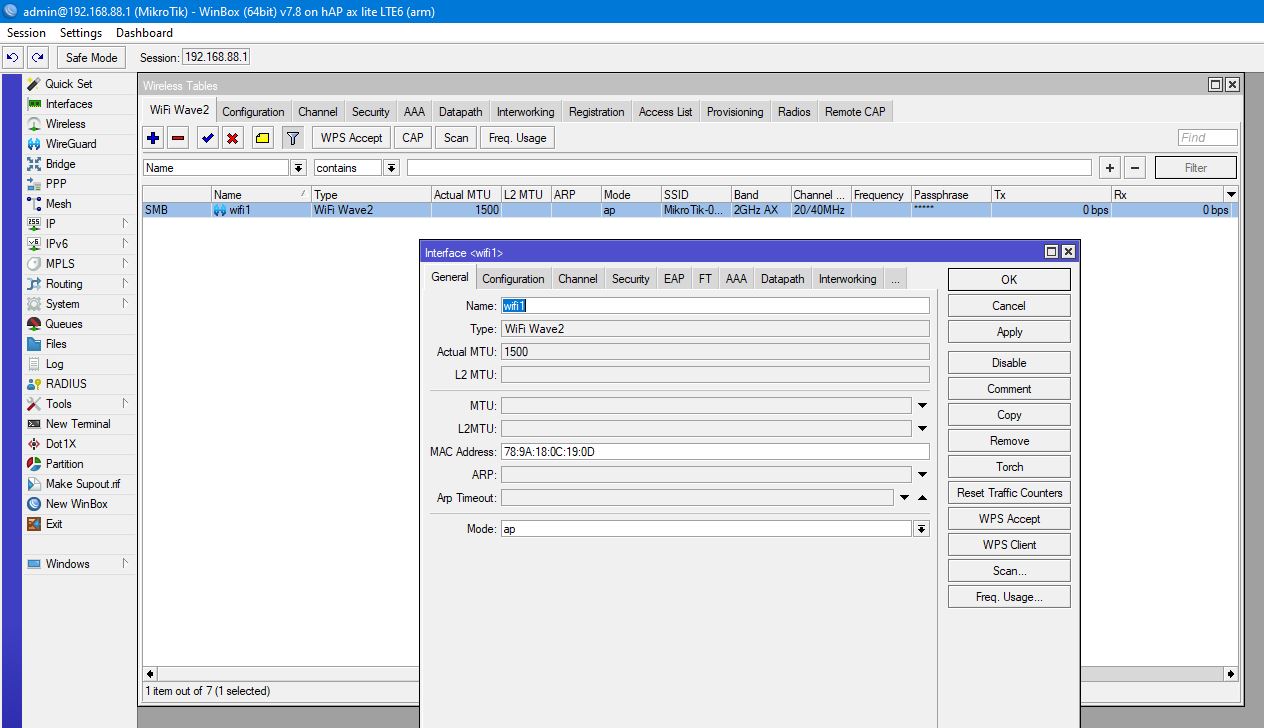 hAP ax lite LTE6 how to set as repeater - Beginner Basics - MikroTik community forum
