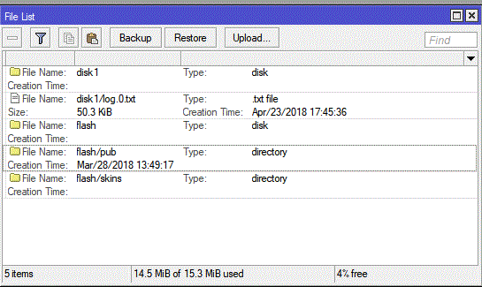 hAP ac2 NAND memory - Beginner Basics - MikroTik community forum