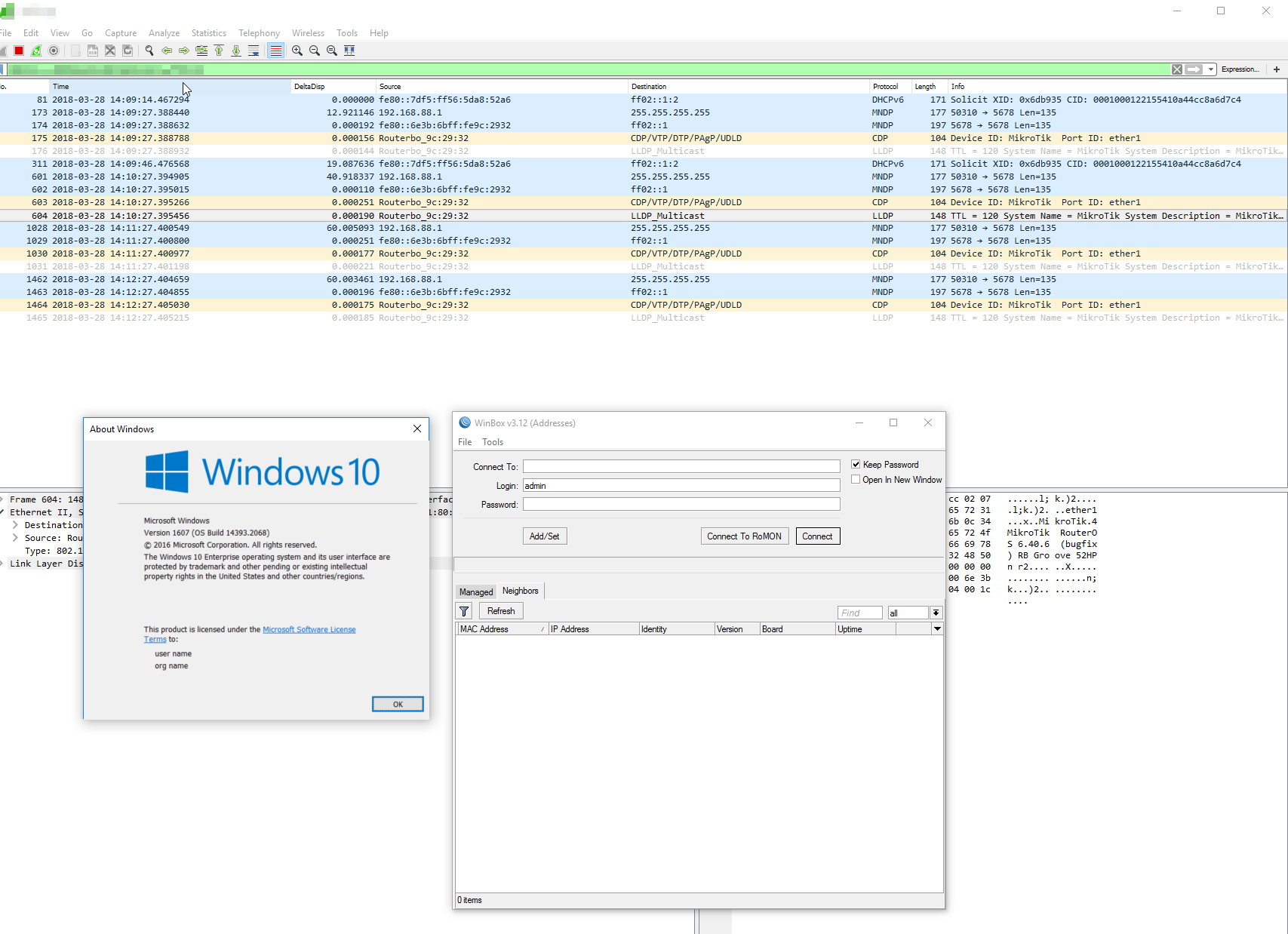 Winbox 3.12 does not discover IPv6 on Windows 10 - General - MikroTik ...
