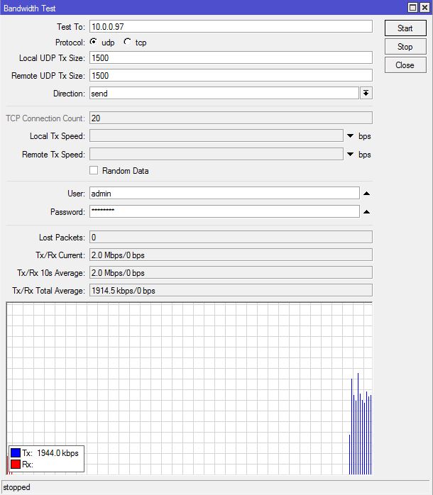 Major packet loss over simple VPN - General - MikroTik community forum