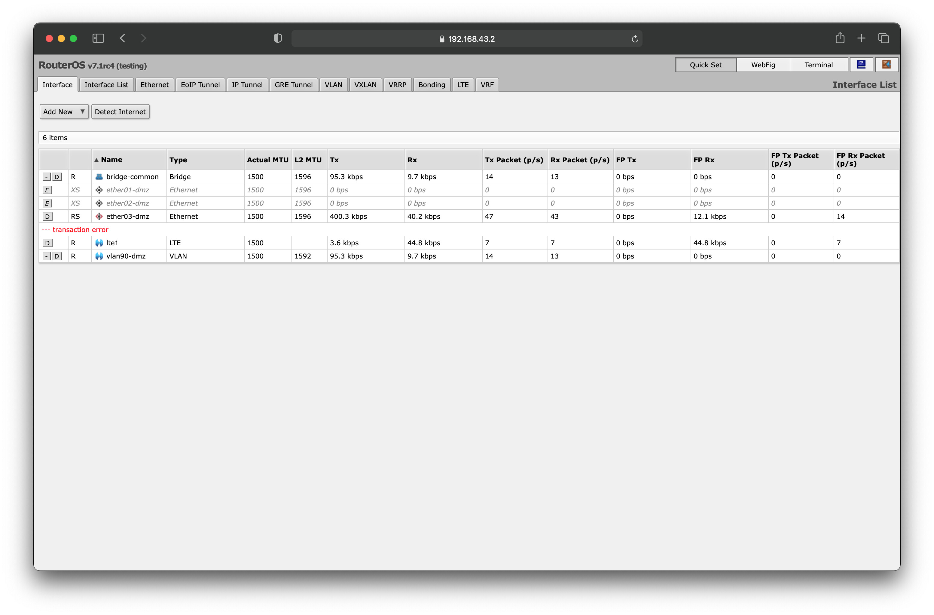 v7.1rc4 [development] is released! - Page 3 - RouterOS beta - MikroTik ...