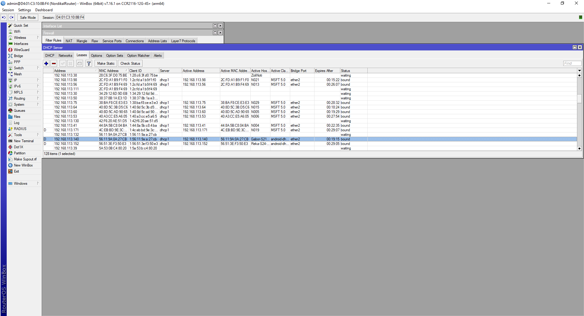 DHCP server problem - General - MikroTik community forum
