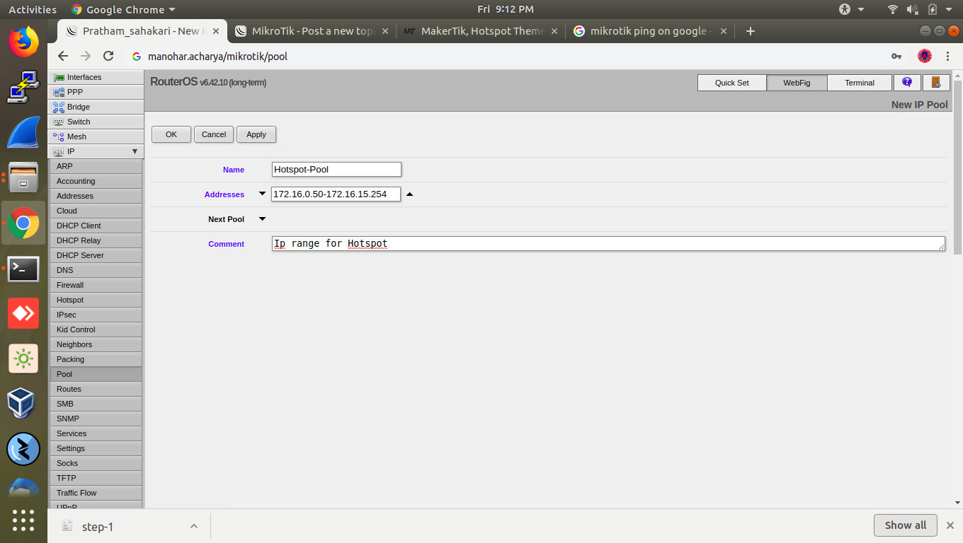Simple Steps And Trick For Mikrotik Hotspot Setup Beginner Basics Mikrotik Community Forum