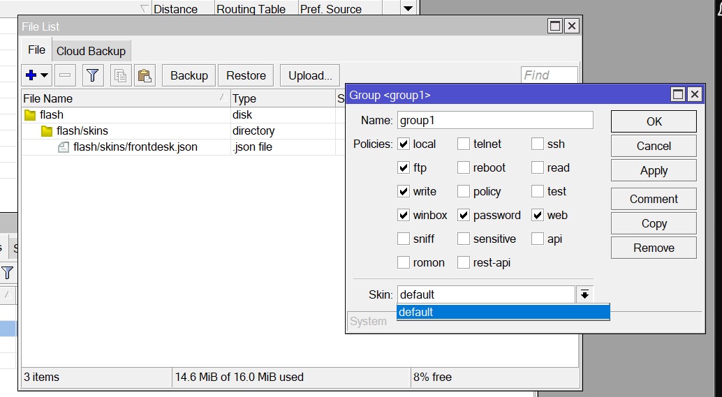 Json File Not Showing - Beginner Basics - MikroTik community forum
