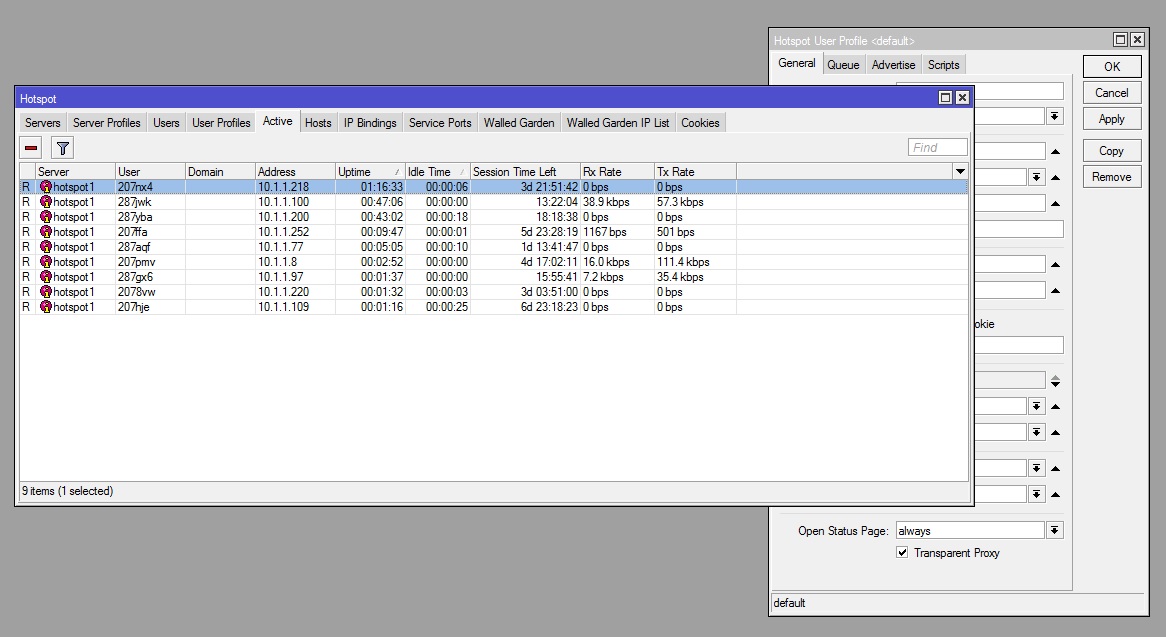 Session Timeout in User Profile - Beginner Basics - MikroTik community forum
