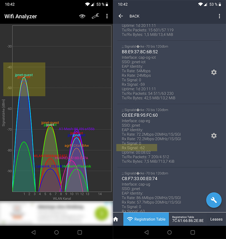 CAPsMAN signal strength question - Wireless Networking - MikroTik community forum