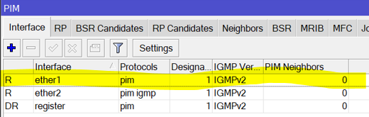 PIM multicast forwarding stops after brief interface outage - Forwarding Protocols - MikroTik ...