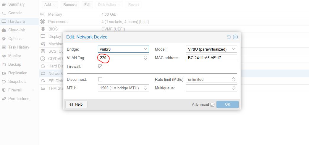 Virtualized VLANs (for Proxmox) - Beginner Basics - MikroTik community forum