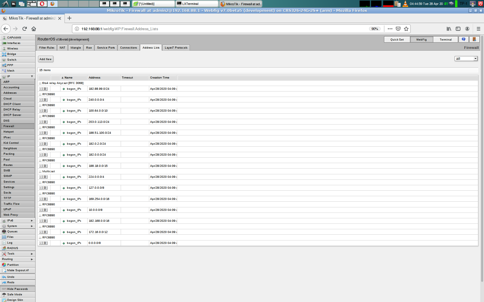 Configuring the Firewall in RouterOS - Page 2 - Beginner Basics - MikroTik community forum