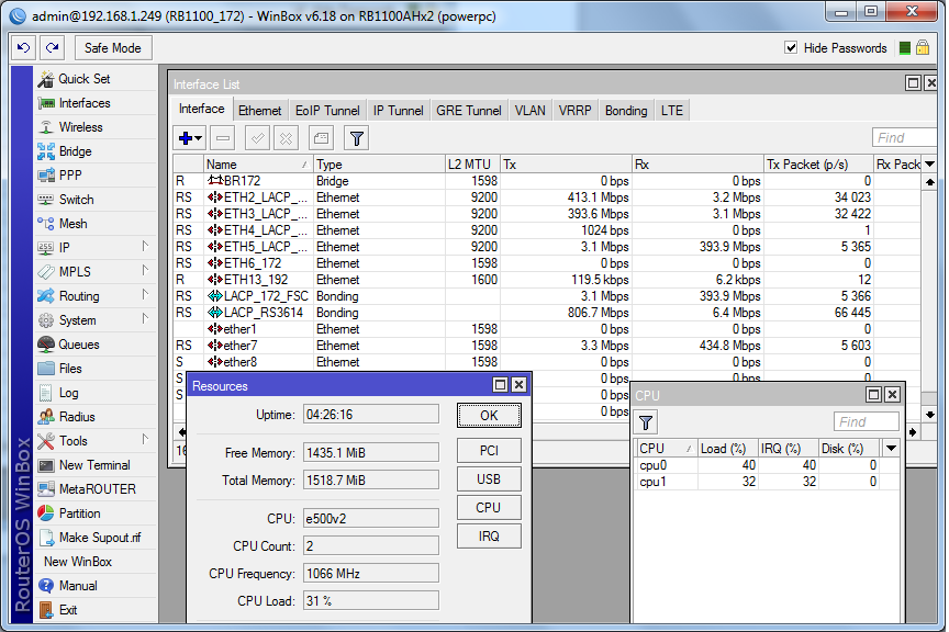 LACP bonding speed problem with Synology NAS - General - MikroTik community forum