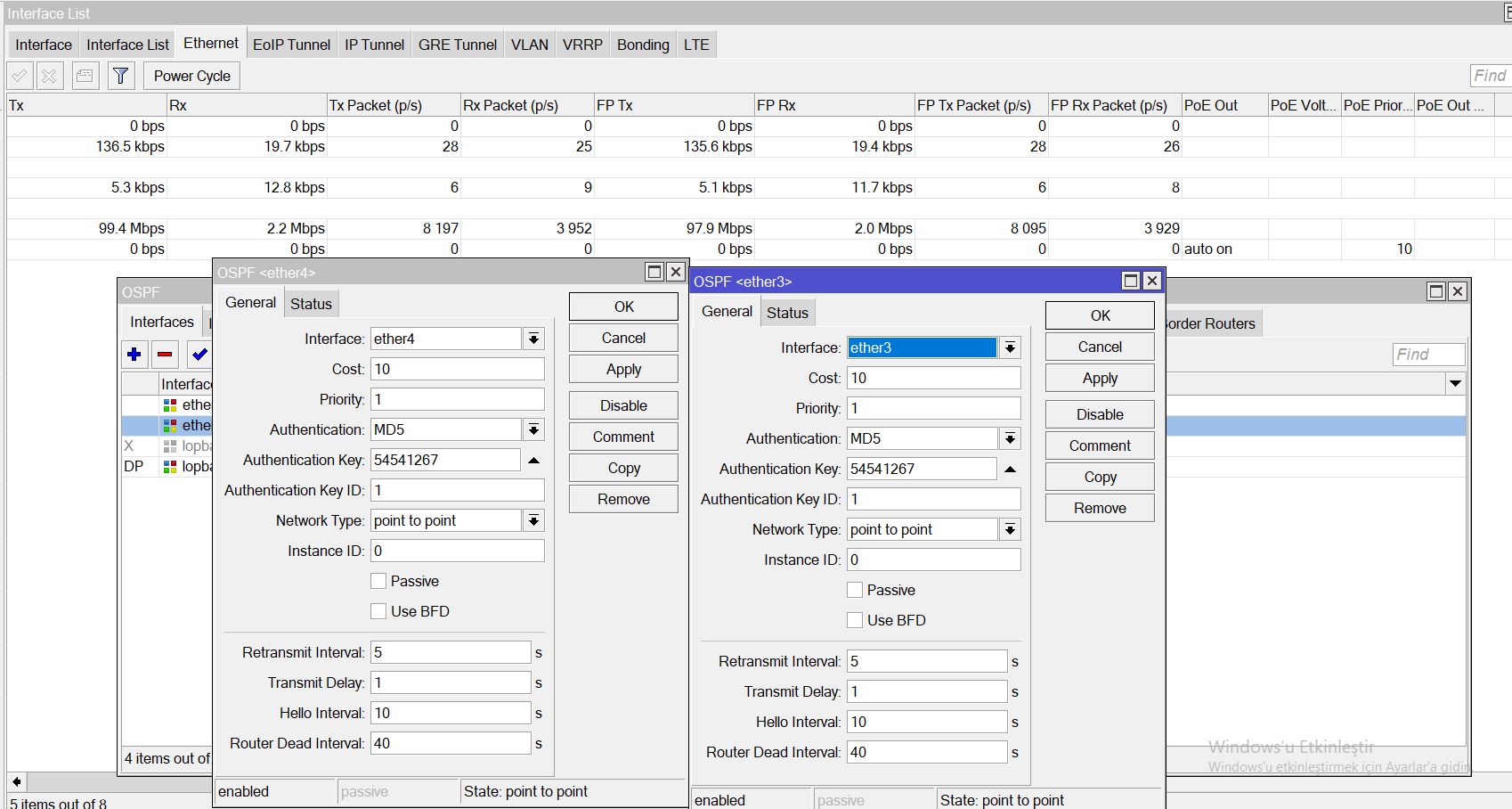 ospf not doing load balancing - Forwarding Protocols - MikroTik community forum