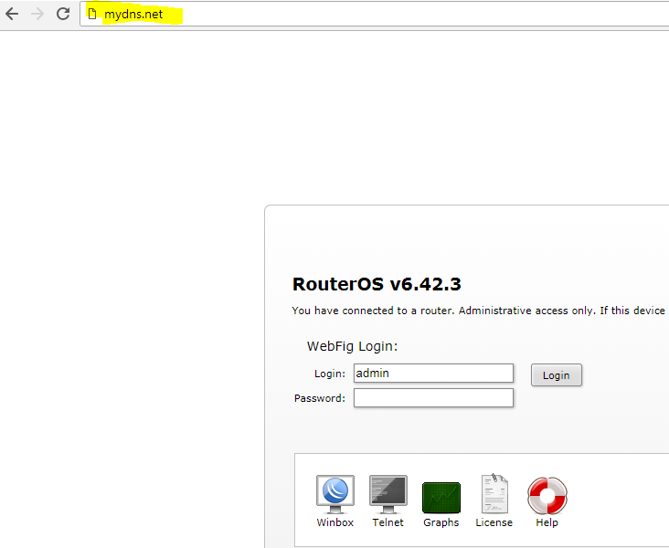 hosted website points to mikrotik webfig - Beginner Basics - MikroTik community forum