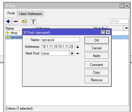 Can't access LAN over VPN - Beginner Basics - MikroTik community forum