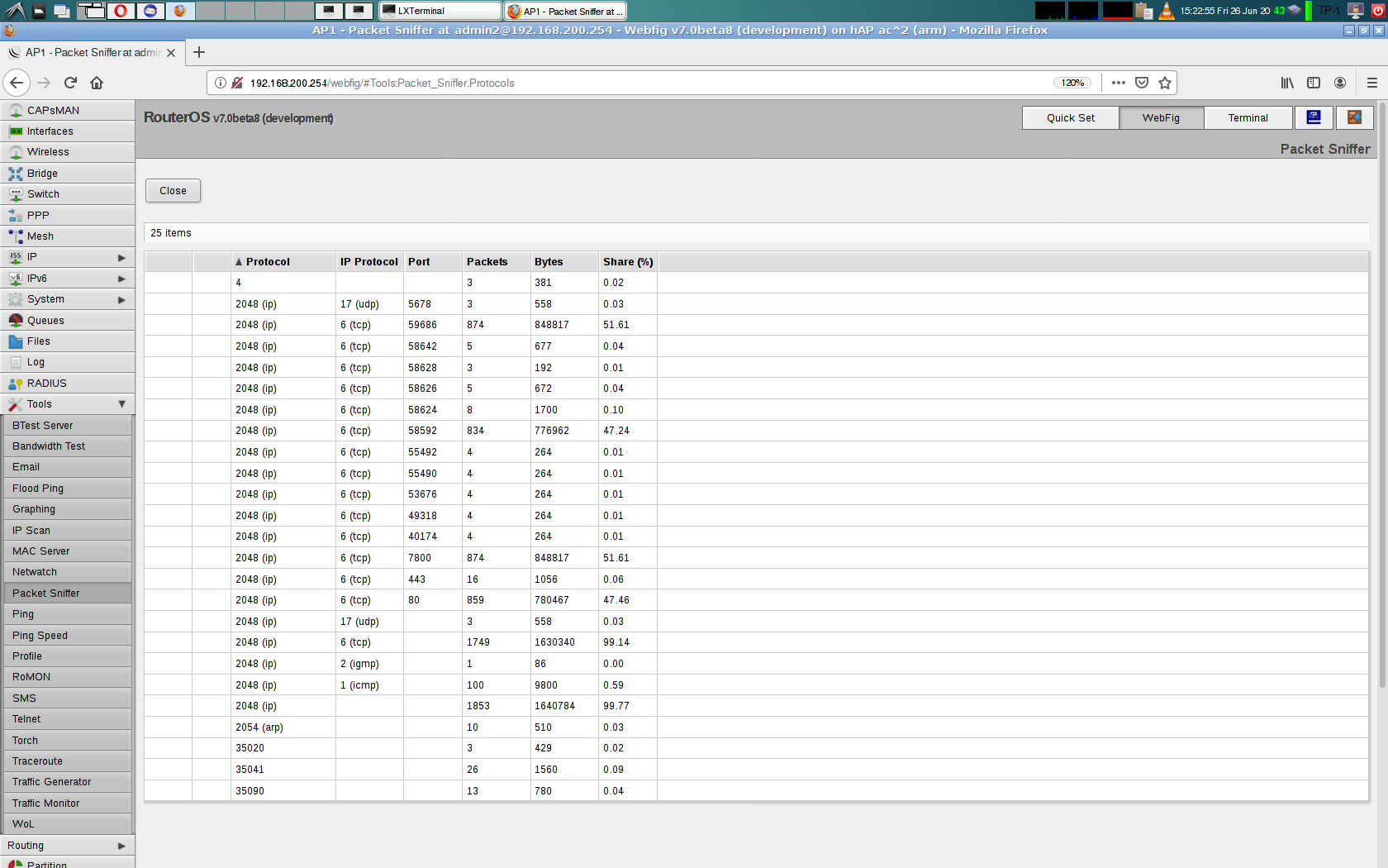 ACL firewall problem (missing L2 EtherType) - General - MikroTik community forum