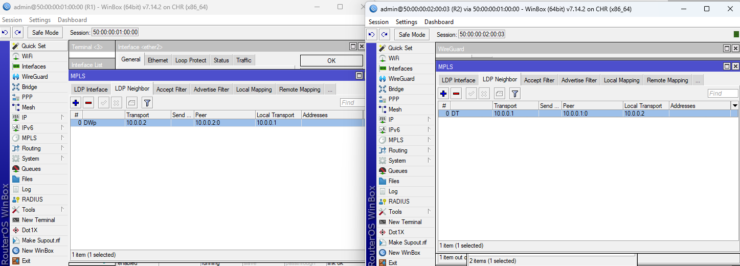DT - Wp Flags MPLS RouterOS v7.14.2 - Forwarding Protocols - MikroTik community forum