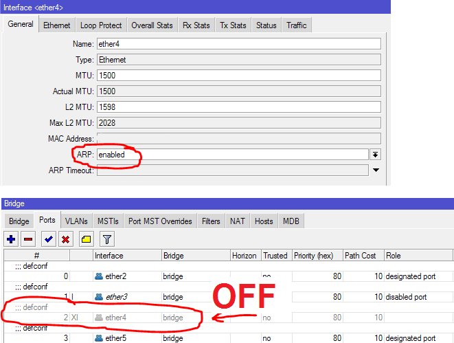 Connecting the camera without DHCP - Beginner Basics - MikroTik community forum