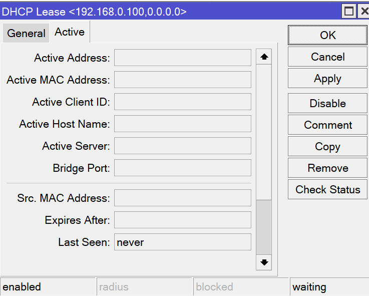 Mikroti Router not Assigning IP to Printer - Beginner Basics - MikroTik community forum