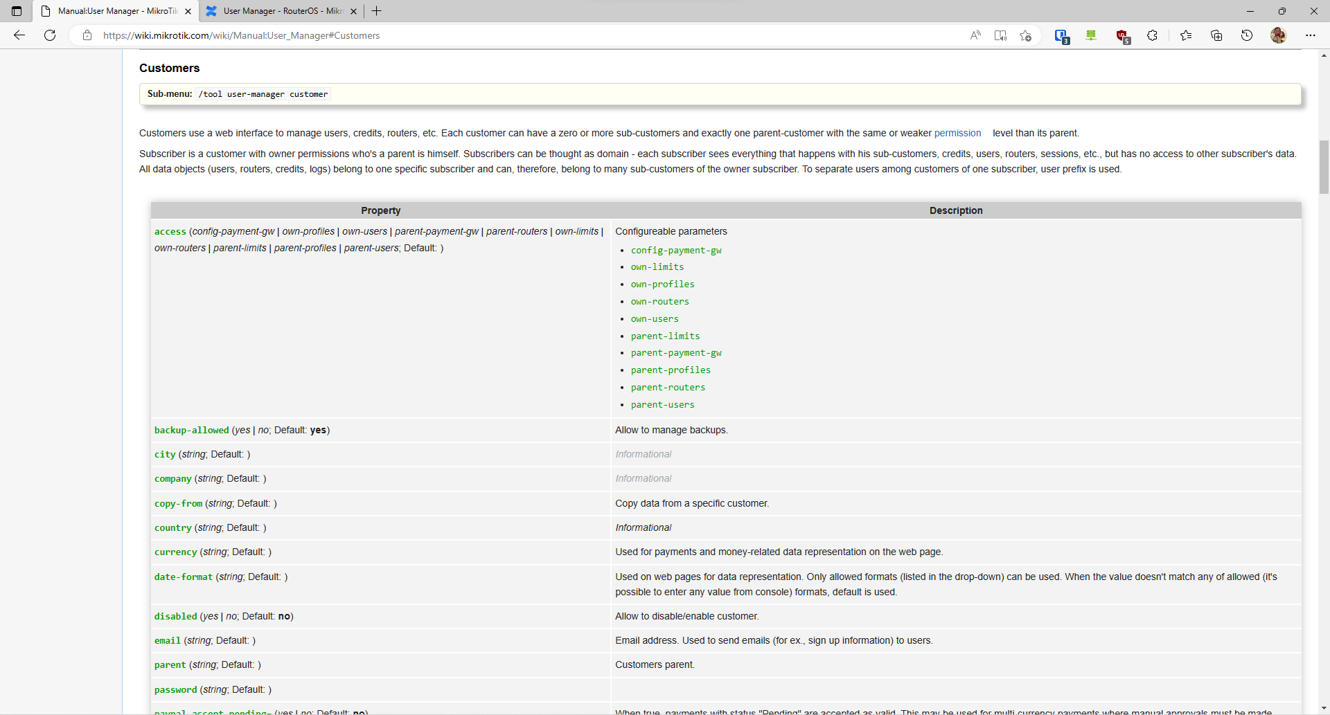 Customers on User Manager RouterOS v7 ? - The User Manager - MikroTik ...