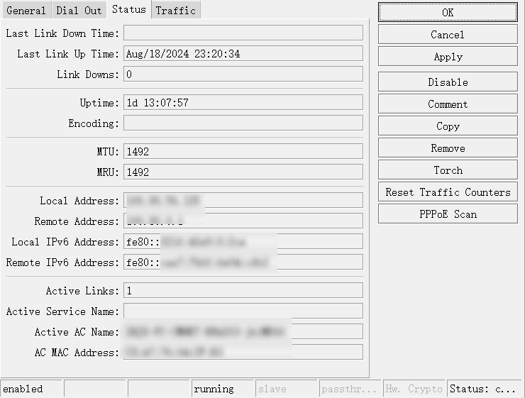 How to get runtime information via script - General - MikroTik community forum