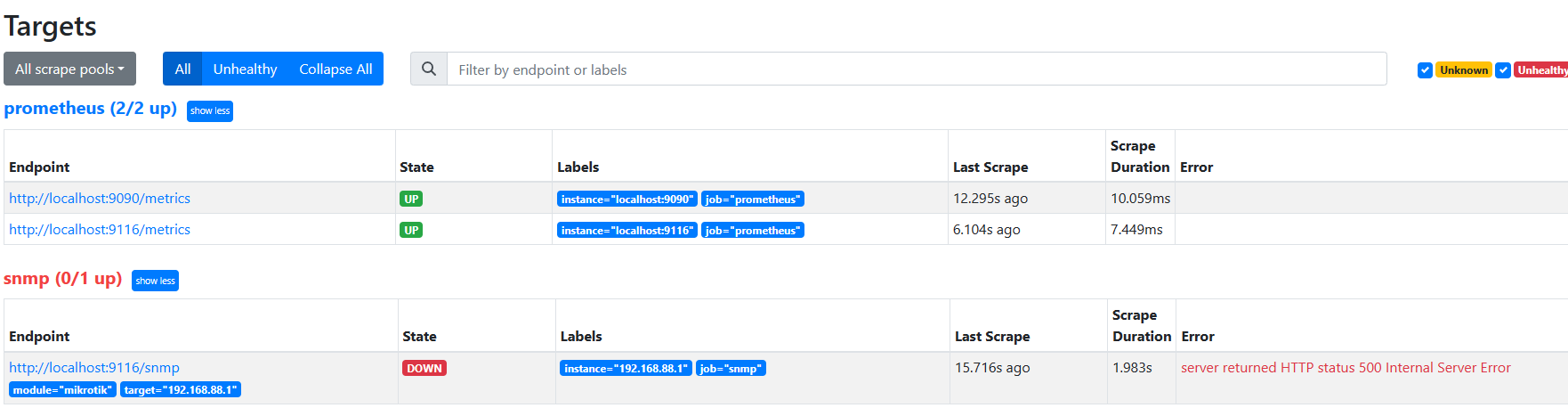 [GUIDE] Grafana, Prometheus, and snmp_exporter - General - MikroTik community forum