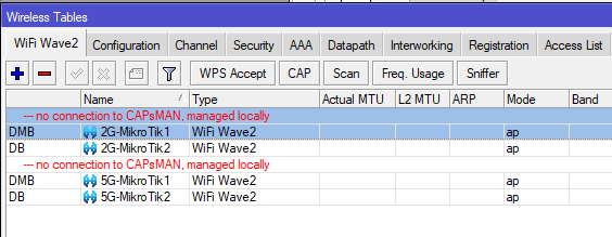 WifiWave2 "no connection to CAPsMAN" - Wireless Networking - MikroTik community forum