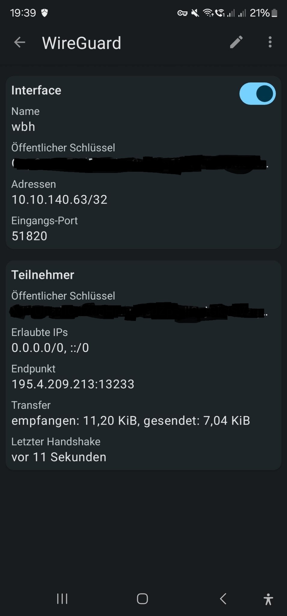 Wireguard Client - Handshake for peer did not complete - General - MikroTik community forum