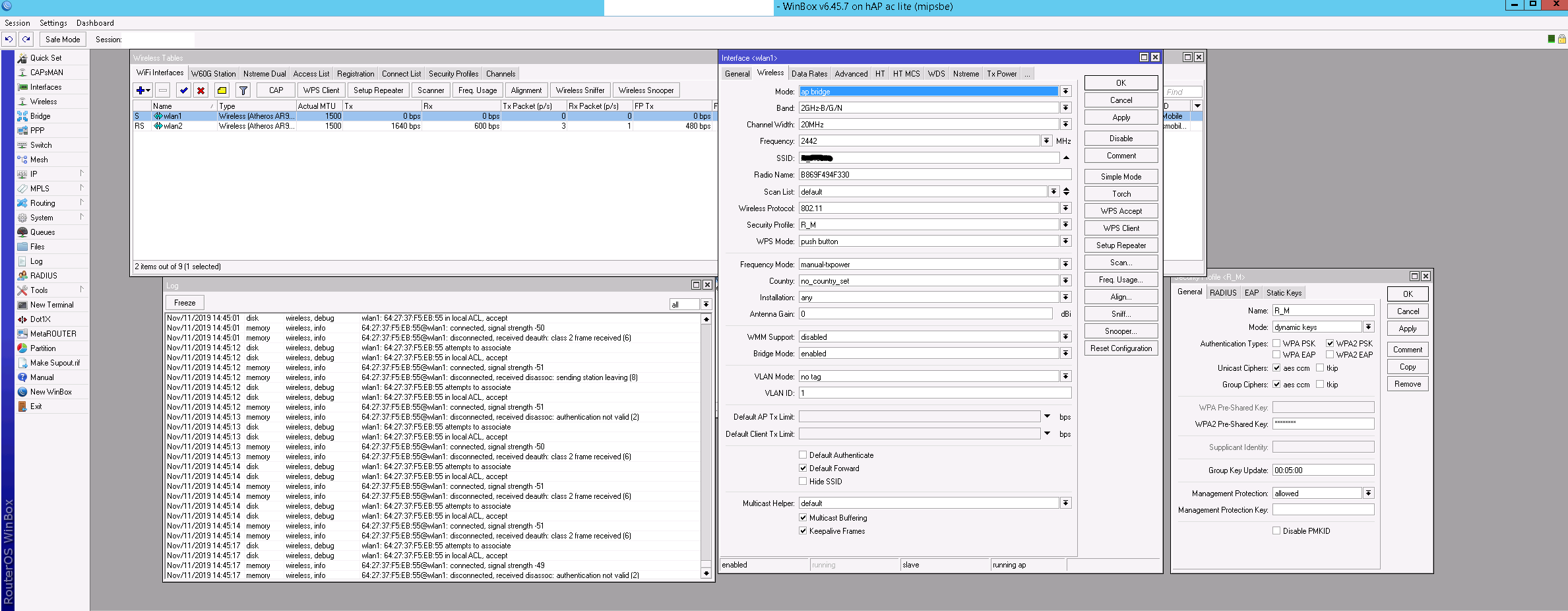 hAP ac Lite Wifi problem - Wireless Networking - MikroTik community forum