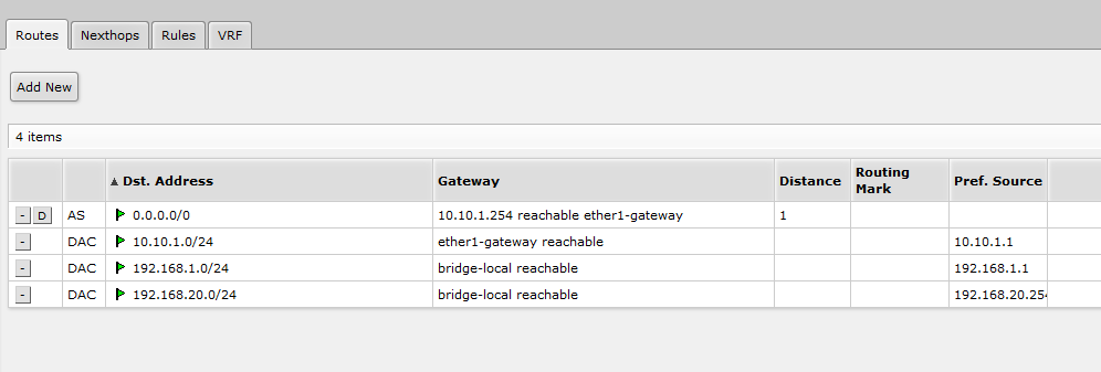 Link 2 different networks - Beginner Basics - MikroTik community forum