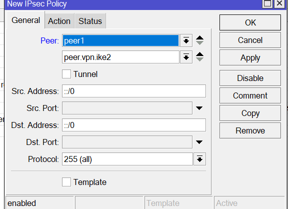 ipsec, two peers - General - MikroTik community forum