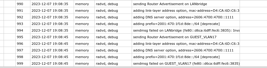 IPv6 on only one vlan? - Beginner Basics - MikroTik community forum