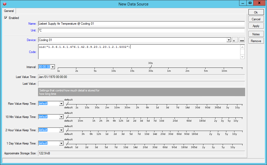 Dude - Monitoring Emerson Liebert cooling system - The Dude - MikroTik ...