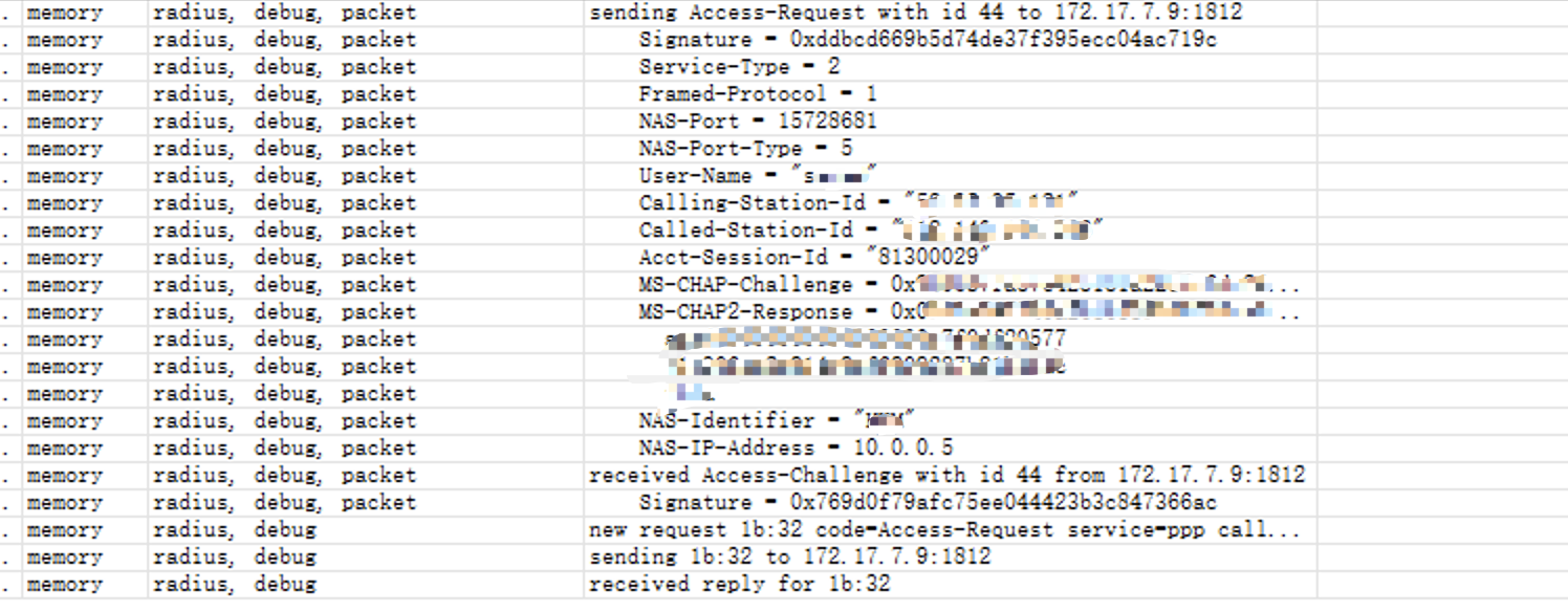 When dose routeros radius authentication using PAP - General - MikroTik community forum