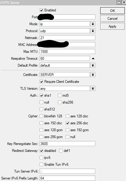 ROS7 destroying ovpn server - TLS failed? - General - MikroTik ...