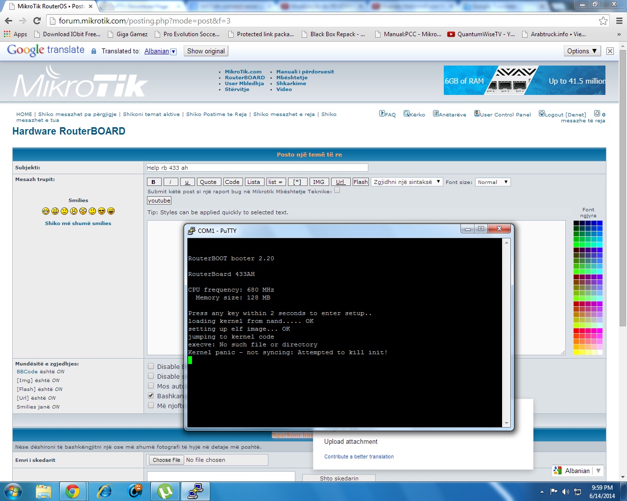 Help rb 433 ah - MikroTik hardware general - MikroTik community forum