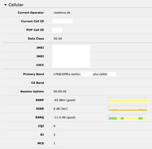 LTE/5G Modem RSRP, SINR, RSRQ ranges and labels (excellent, good, etc.) - Beginner Basics ...