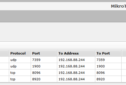 Quickset Jellyfin Port Mapping - Beginner Basics - MikroTik community forum