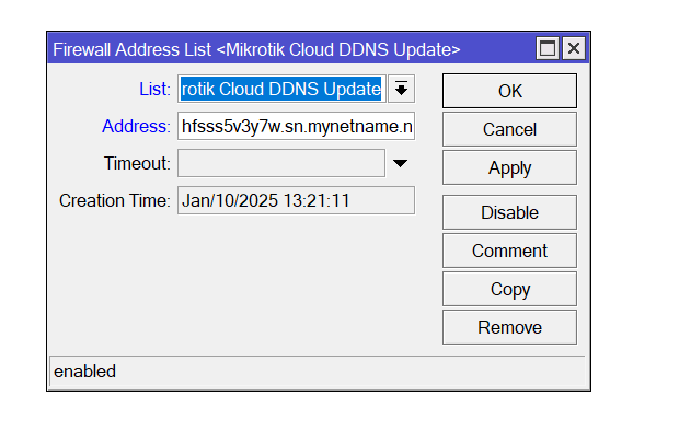 Automatically updating DST NAT when IP changes - General - MikroTik ...