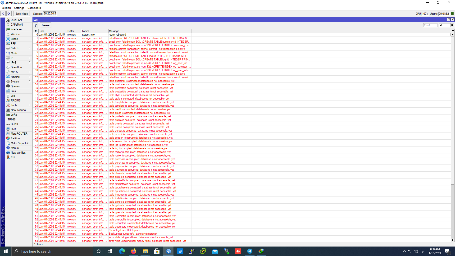 Crs 112 Proplem - Beginner Basics - MikroTik community forum