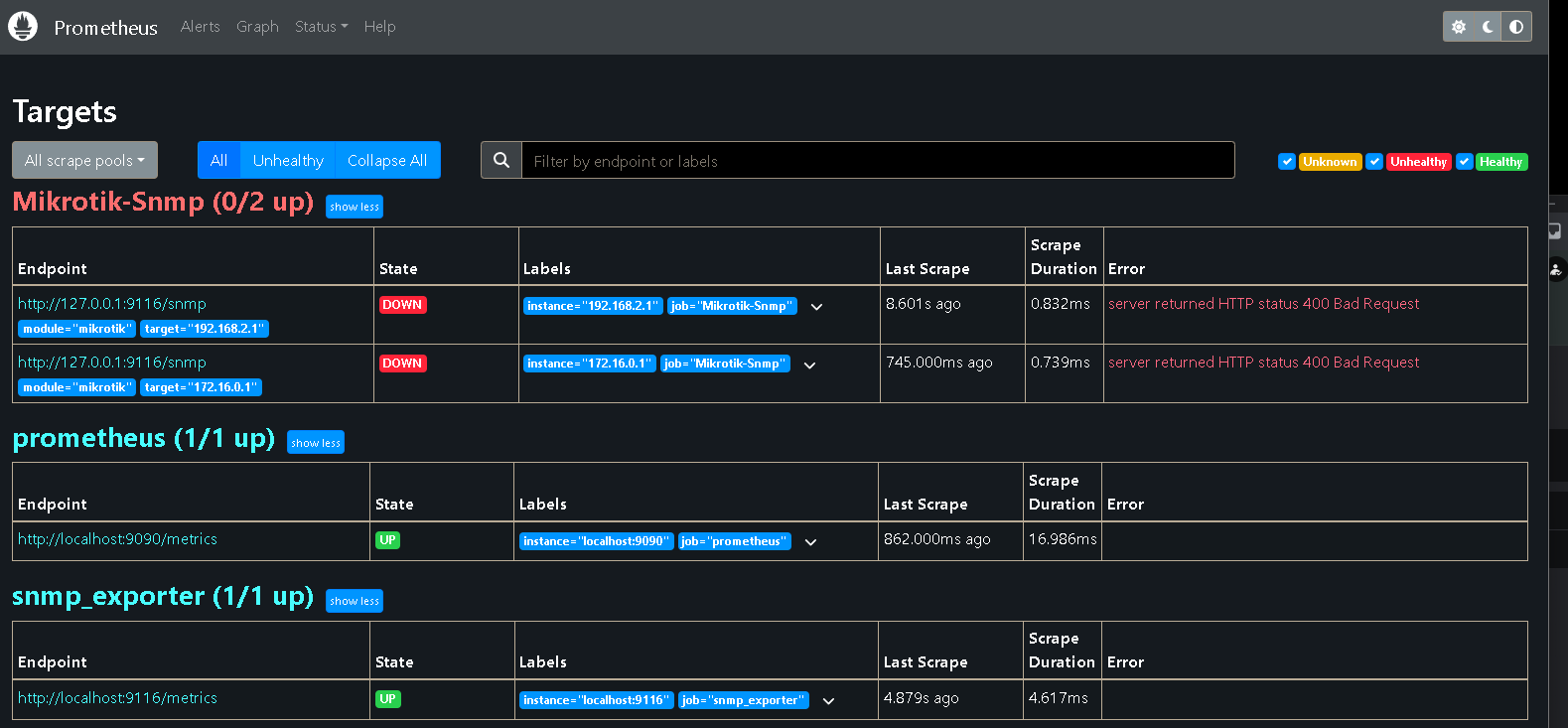 [GUIDE] Grafana, Prometheus, and snmp_exporter - General - MikroTik community forum