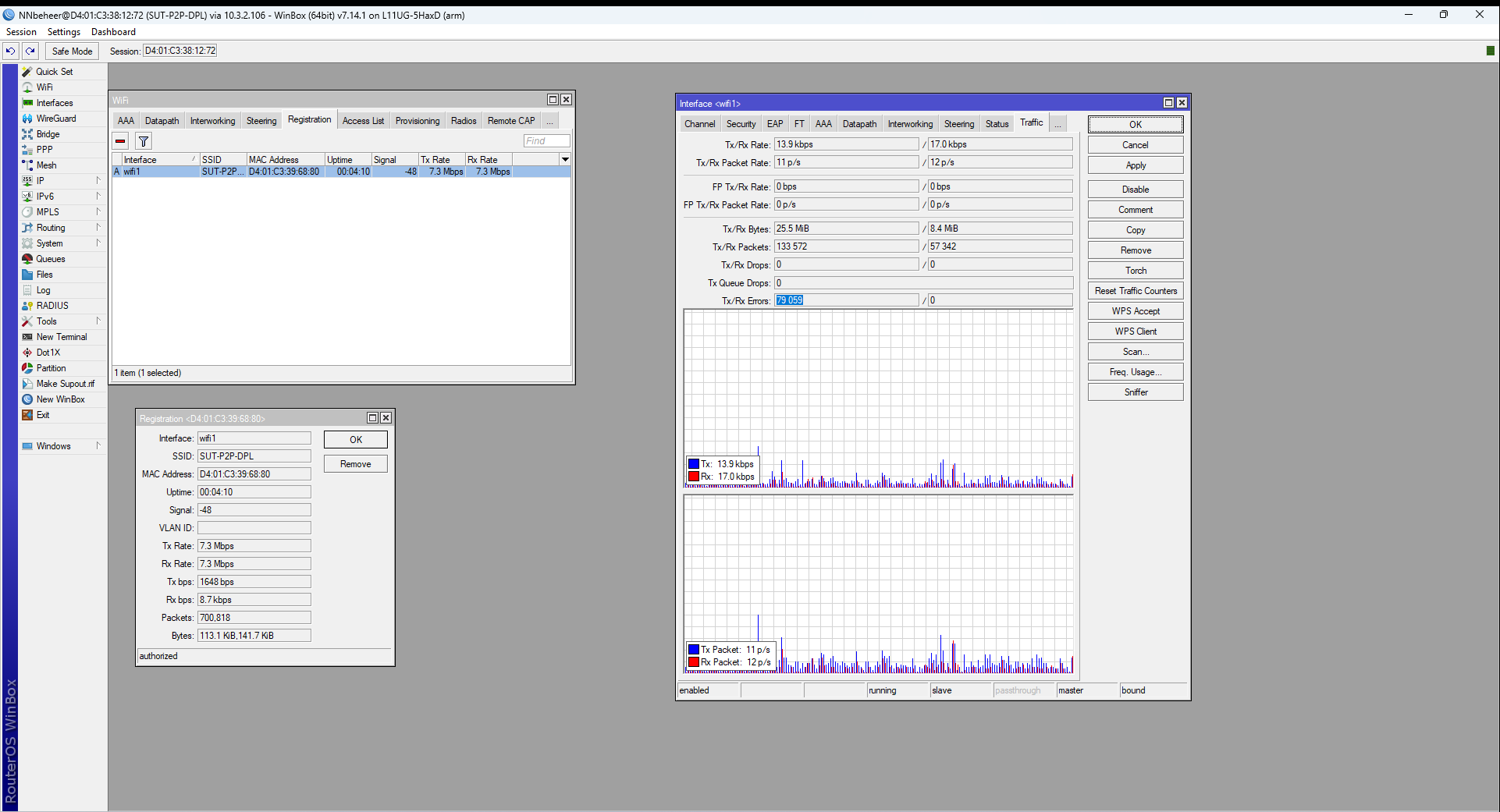 Netbox 5 AX, L11UG-5HaxD wont send data - Wireless Networking ...