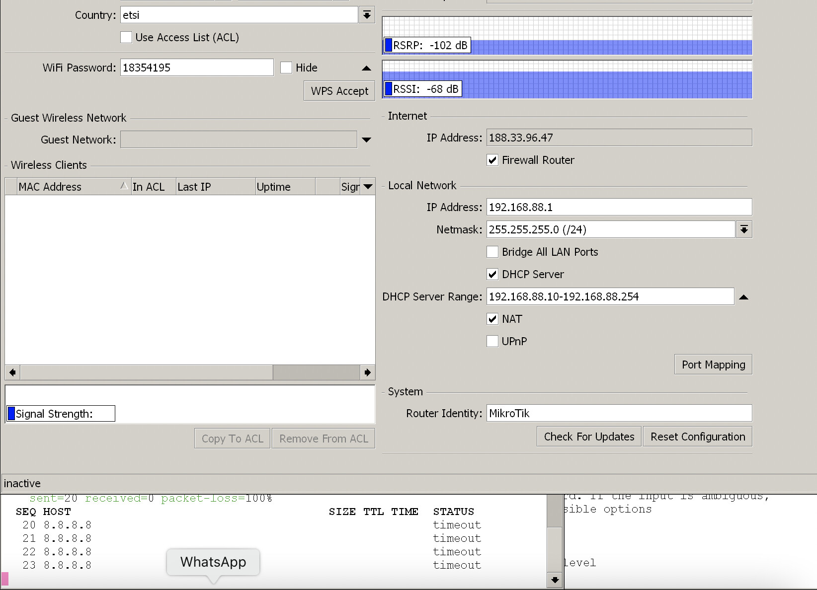 Mikrotik Audience LTE6 kit connection problem - MikroTik hardware general - MikroTik community forum