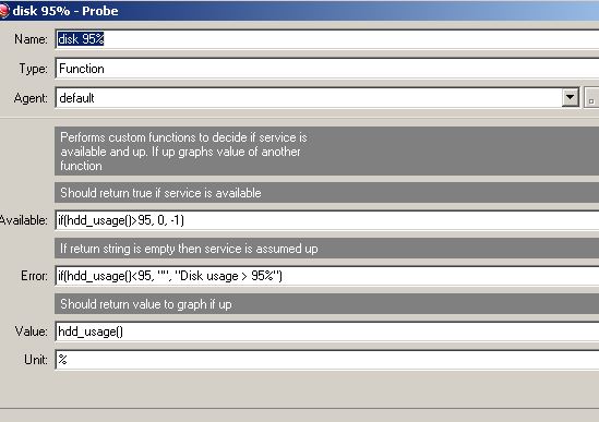 Setting up a Low Disk Space Alarm in Dude - Scripting - MikroTik community forum